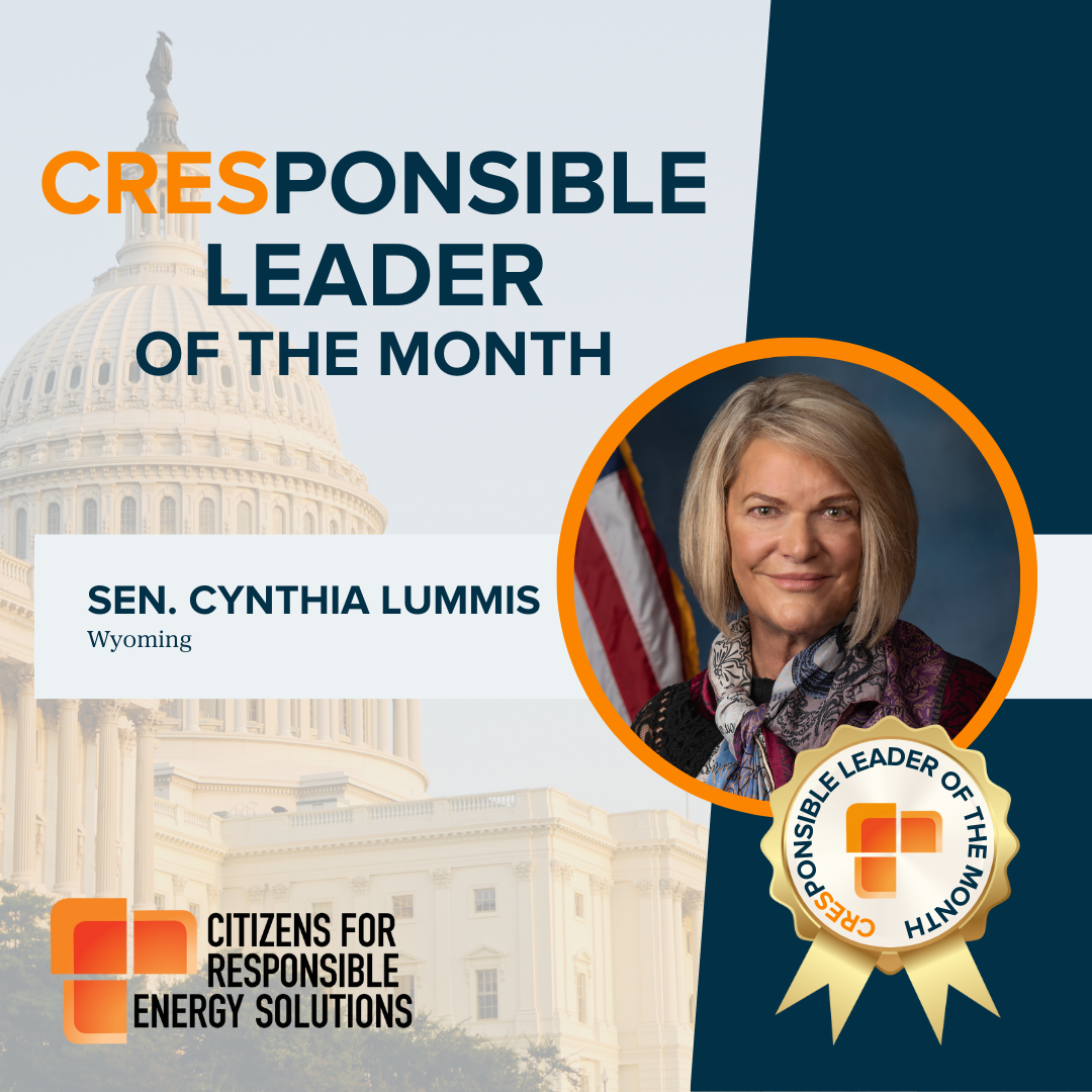 CRESponsible Leader: Sen. Cynthia Lummis - Citizens for Responsible Energy Solutions