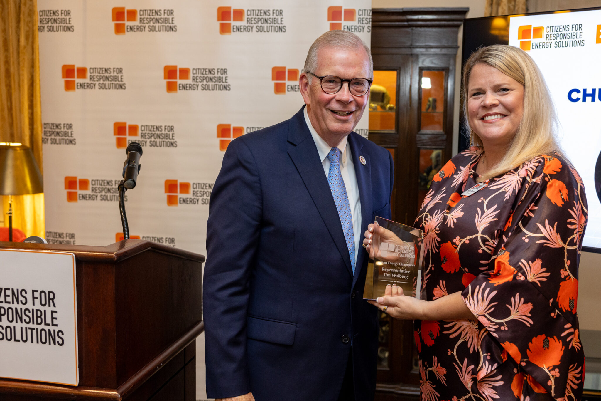 Recap: Clean Energy Champions Reception 2024 - Citizens for Responsible Energy Solutions